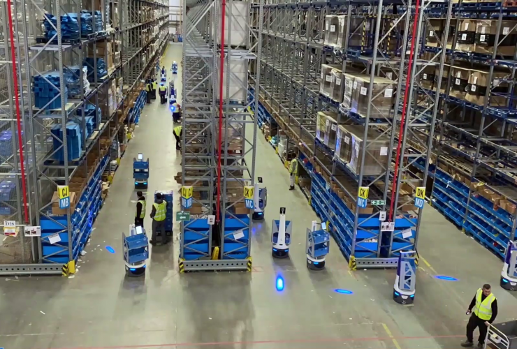 Locus Robotics Autonomous Mobile Robot Solution